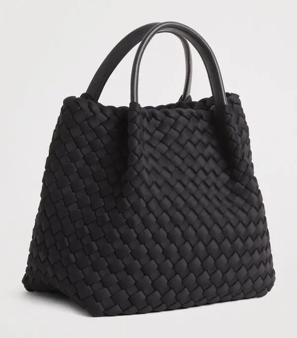 Harrods Mini Woven Neoprene Tote Bag