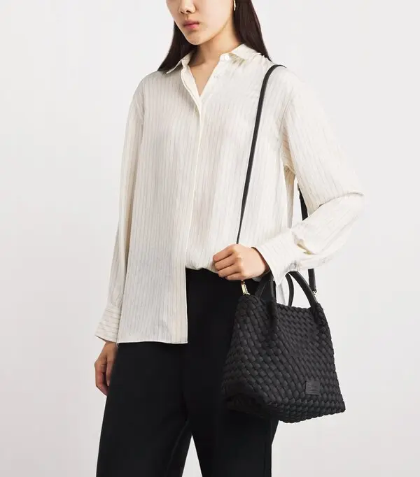 Harrods Mini Woven Neoprene Tote Bag