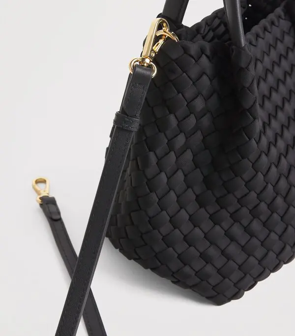 Harrods Mini Woven Neoprene Tote Bag