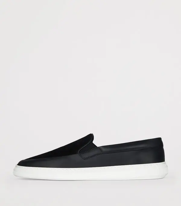 Givenchy Leather-suede G Set Slip-on Loafer