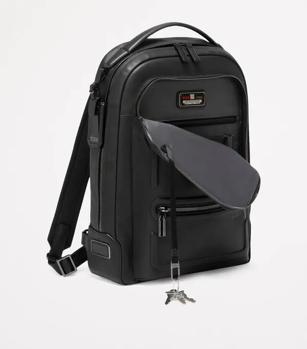 Tumi Leather Backpack
