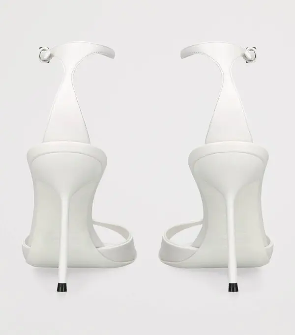 Paris Texas Leather Lidia 90 Sandals - White
