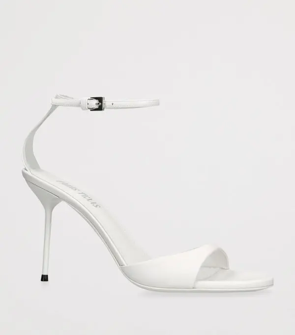 Paris Texas Leather Lidia 90 Sandals - White