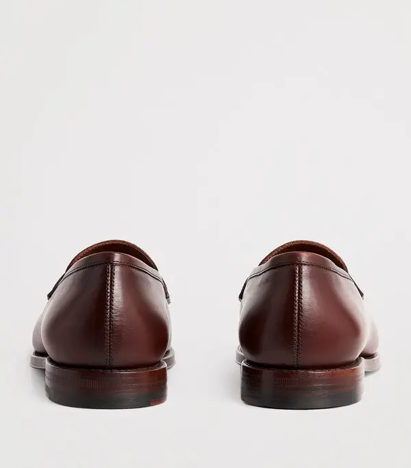 Polo Ralph Lauren Leather Maestra Penny Loafers - Brown