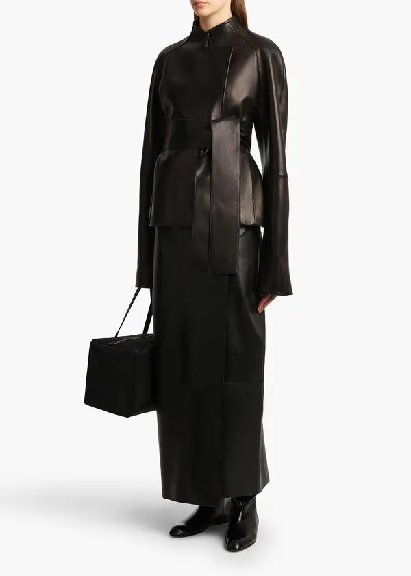 Khaite Edith Leather Jacket