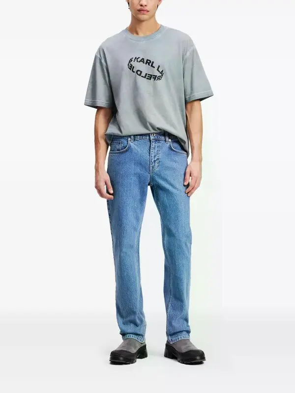 Karl Lagerfeld Straight-leg Jeans - Blue