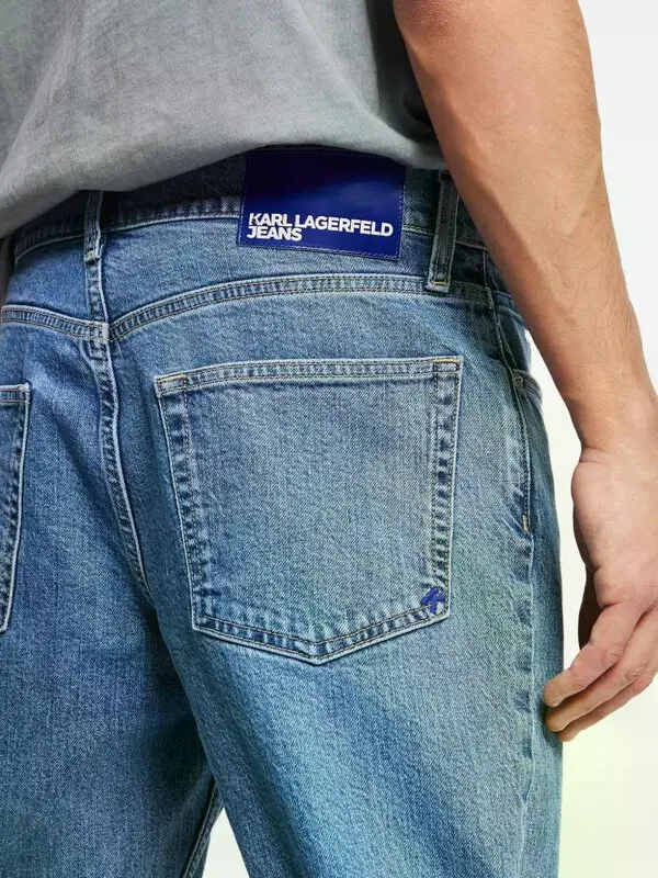 Karl Lagerfeld Straight-leg Jeans - Blue