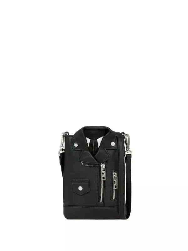 Karl Lagerfeld Leather Mini Crossbody Bag