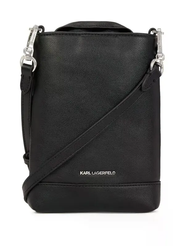 Karl Lagerfeld Leather Mini Crossbody Bag