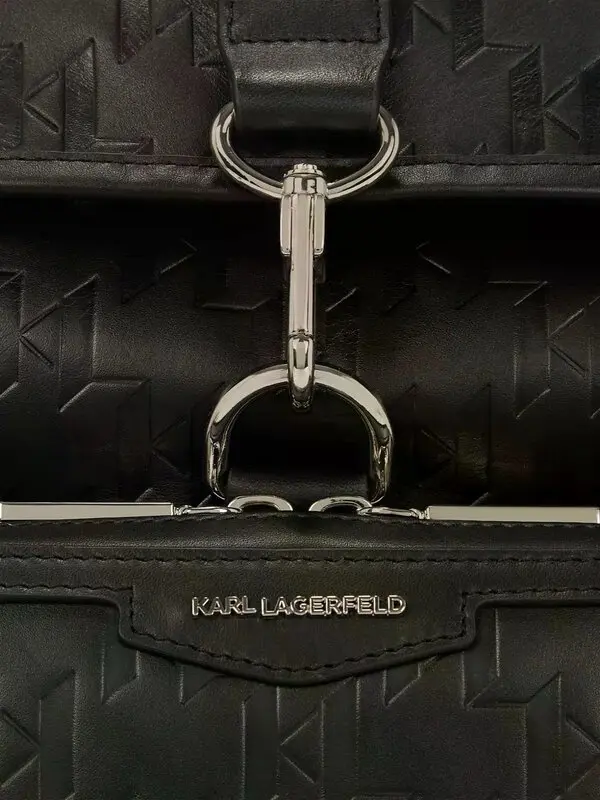Karl Lagerfeld K/loom Leather Backpack