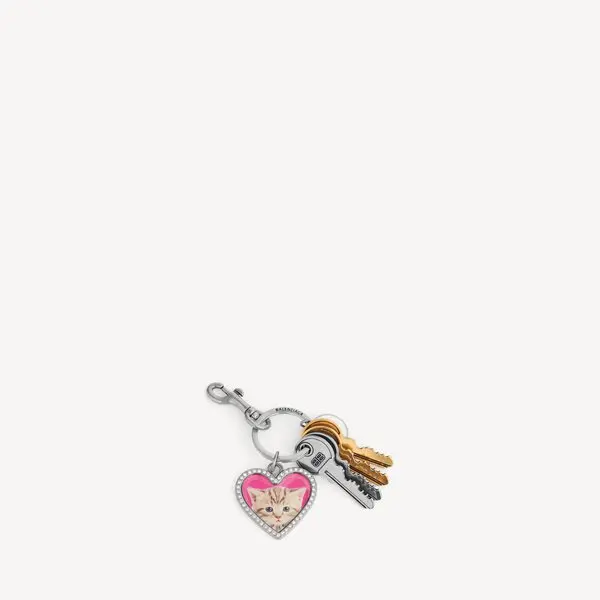 Balenciaga Charm/keychain Heart - Multicoloured