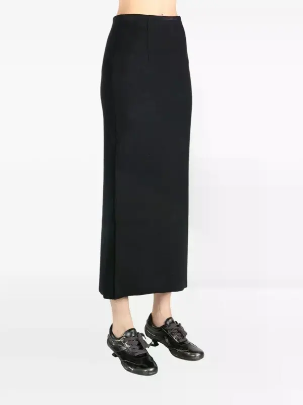 Auralee High-waisted Midi Skirt