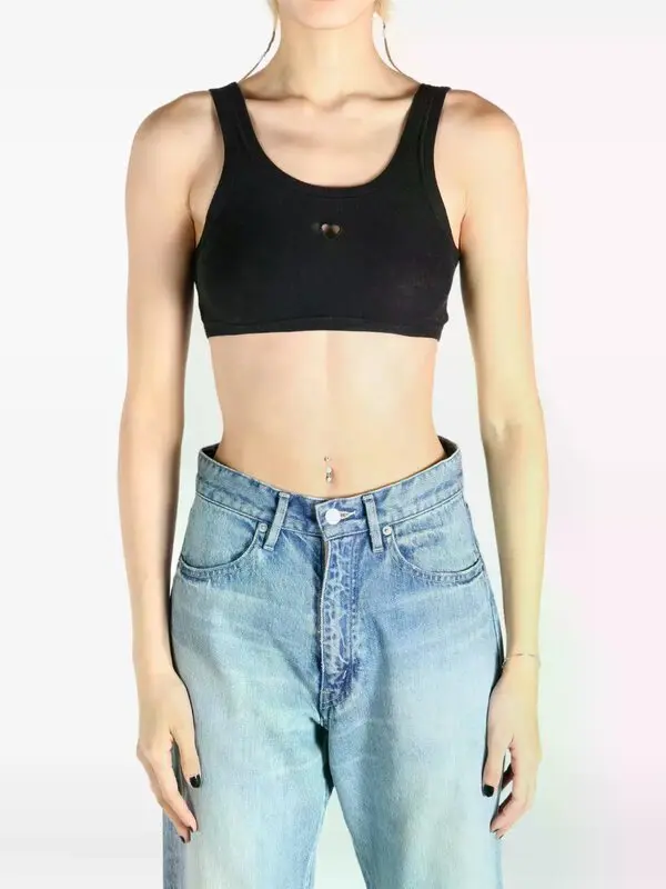 BASERANGE Ribbed Crop Top