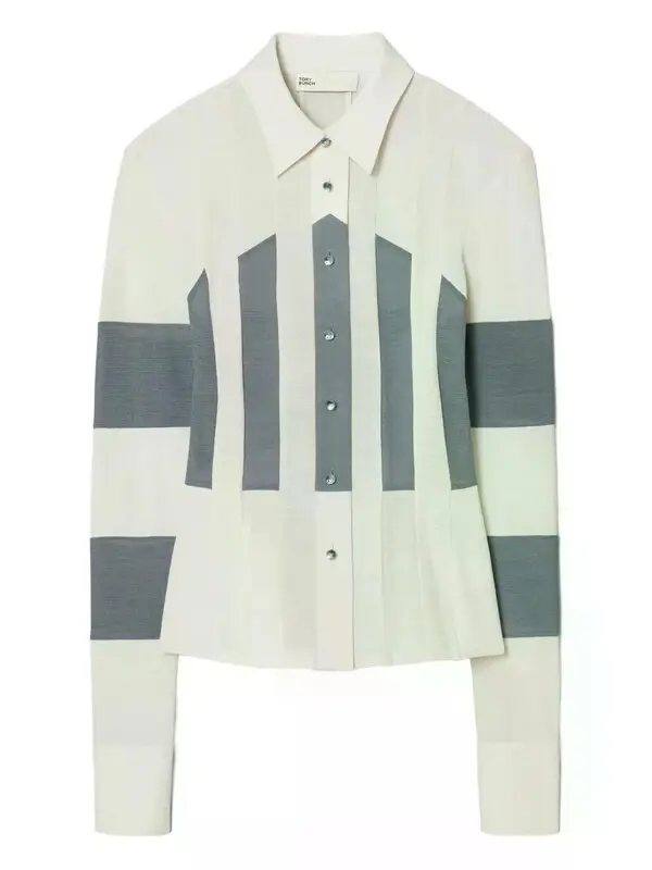 Tory Burch Striped Button-up Shirt