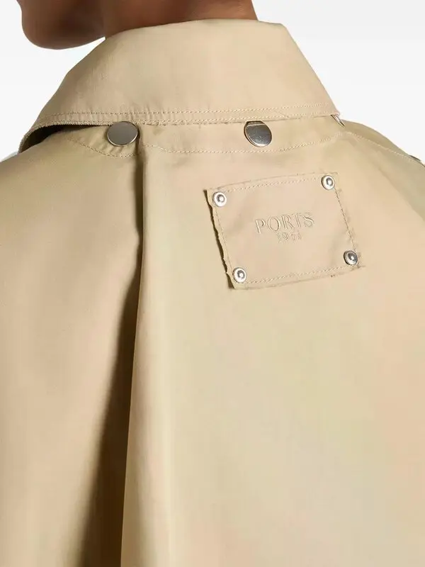 Ports 1961 Asymmetric Trench Jacket