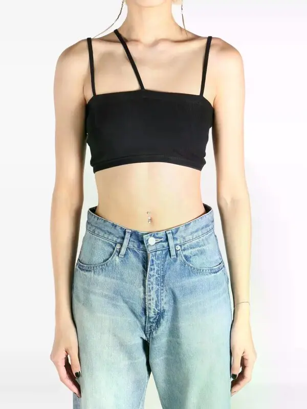 BASERANGE Square-neck Crop Top
