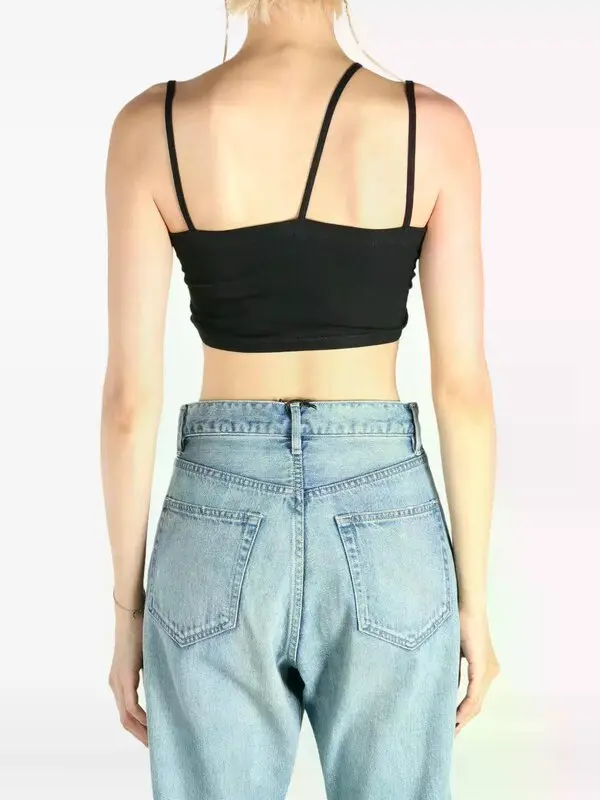 BASERANGE Square-neck Crop Top