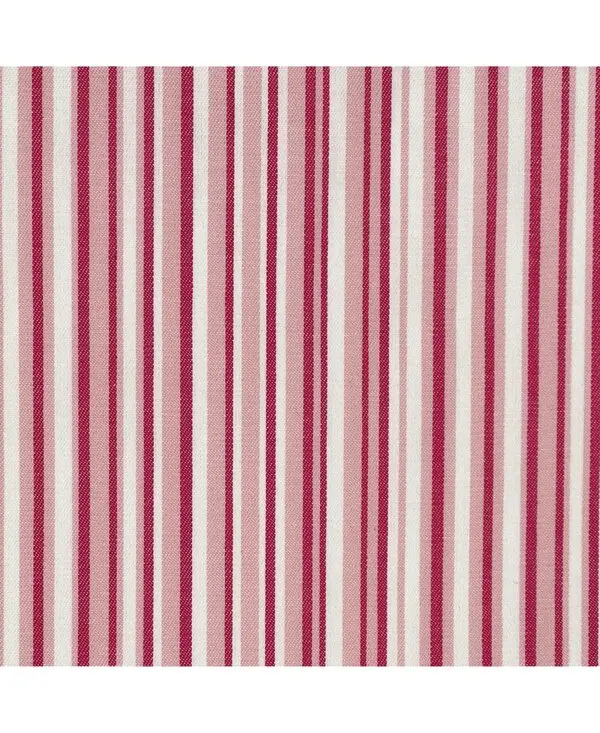 TINA CHEN DESIGNS Cotton Stripe Napkins, Set Of 4 - Pink
