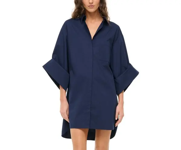 Staud Nico Poplin Dress