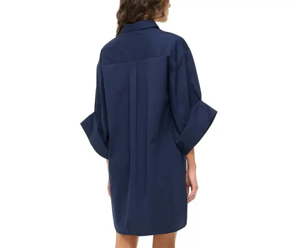 Staud Nico Poplin Dress