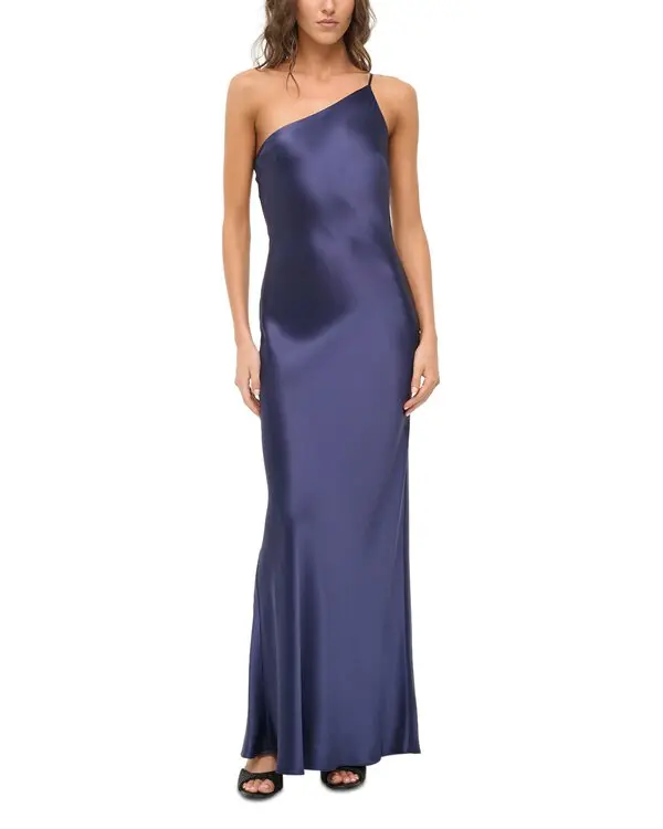 Staud Elodie Strappy Dress - Twilight