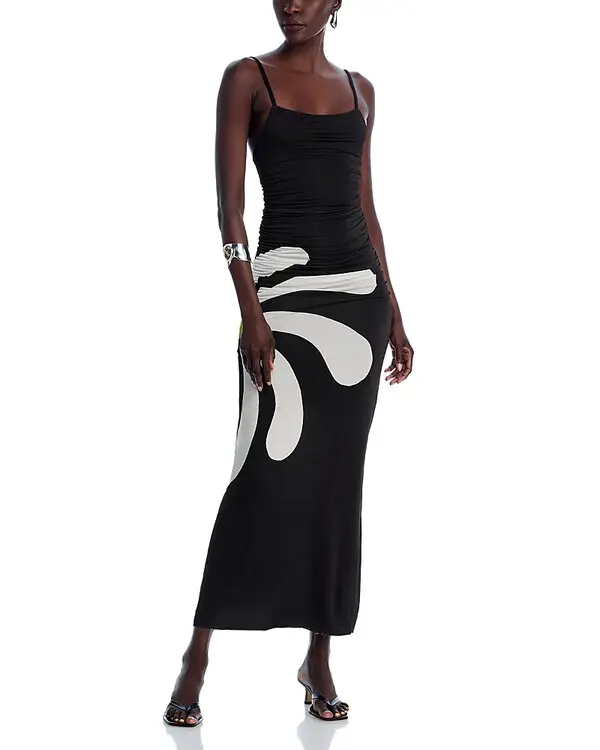 CALA DE LA CRUZ Kim Ruched Tube Dress - Rivierabw