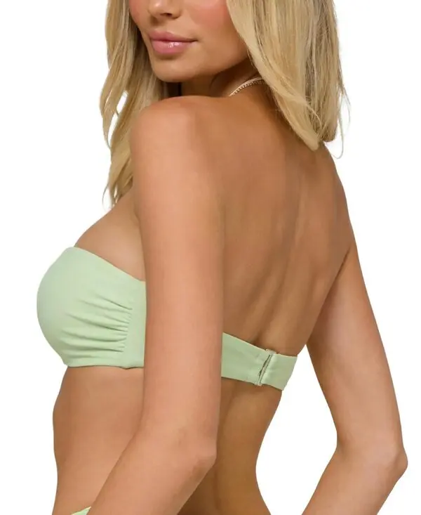 EDIKTED Anais Bandeau Bikini Top - Mint
