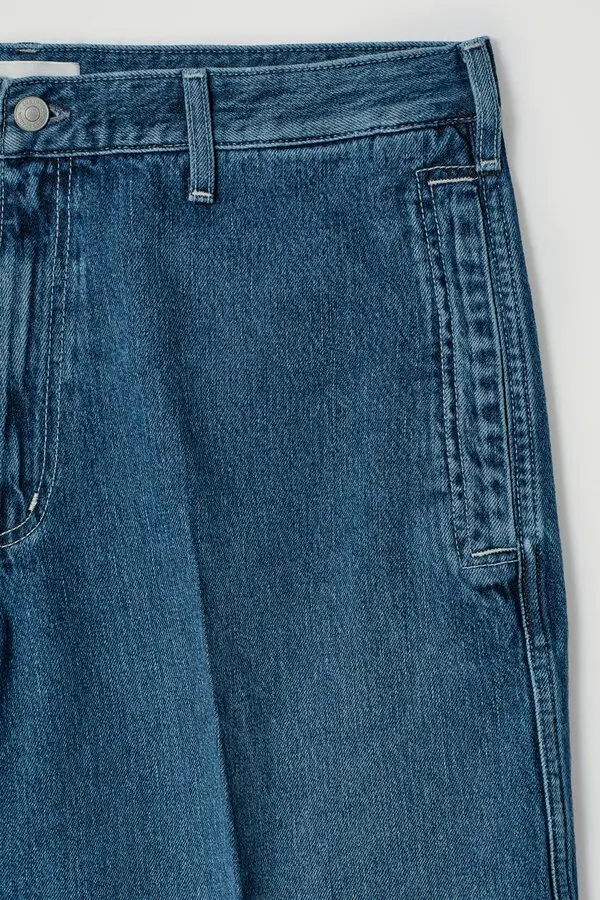 Cos Relaxed Lightweight Denim Shorts