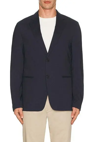 Theory Stretch Linen Clinton Blazer
