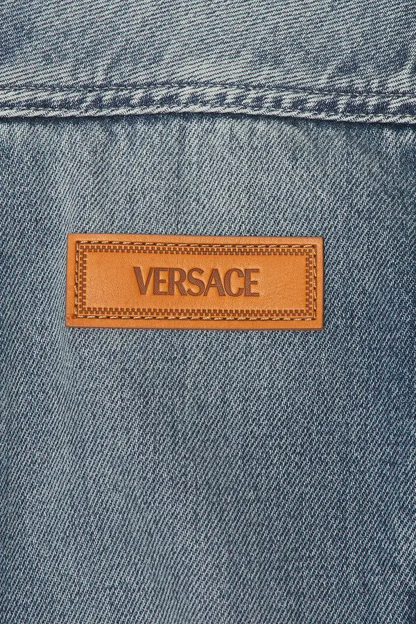 Versace Denim Mini Dress