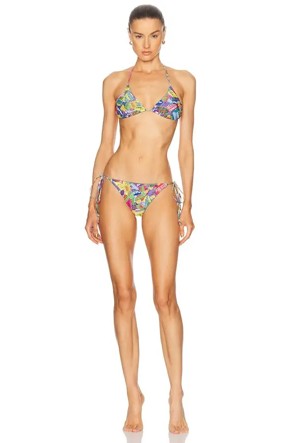 Acne Studios Bikini Set - Pink Multicolor