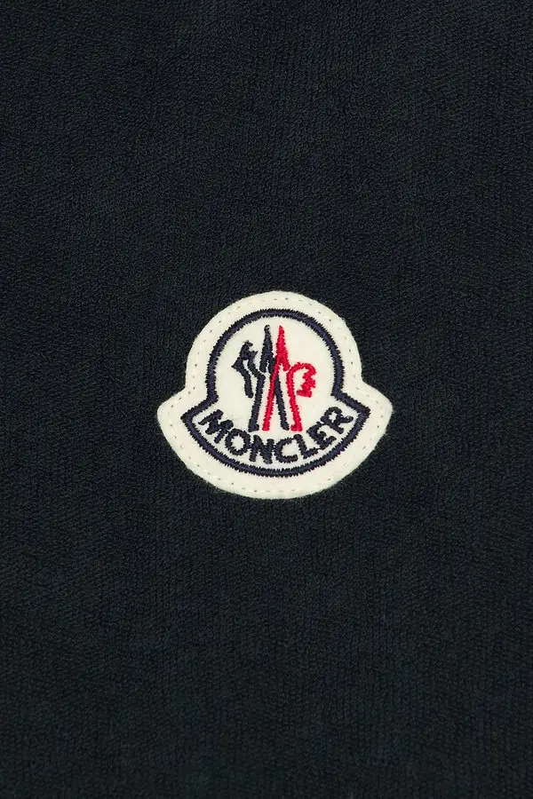Moncler Short Sleeve Polo - Navy