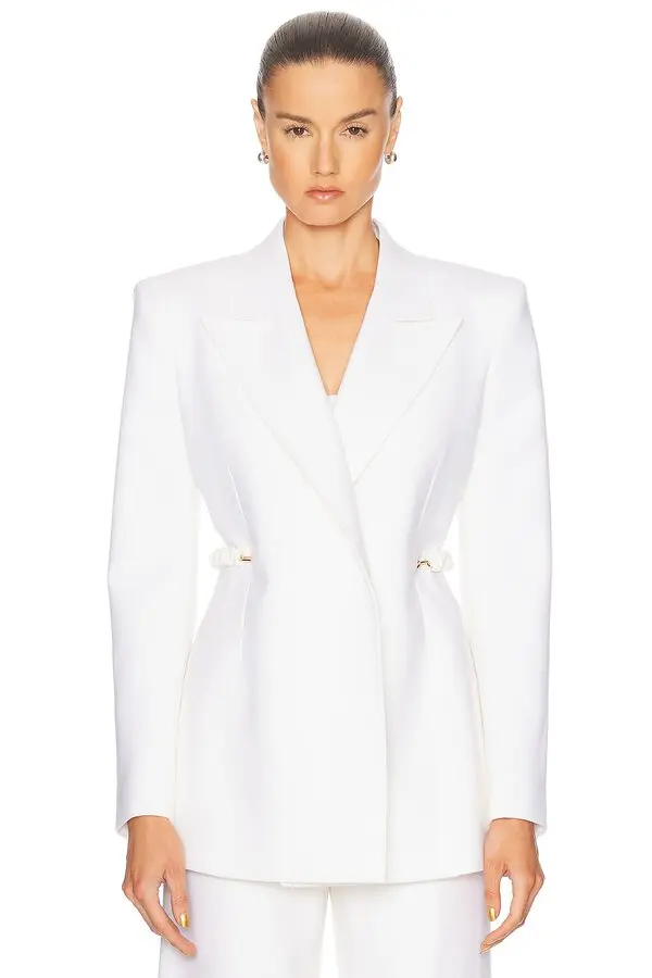 Gabriela Hearst Epona Blazer - Ivory