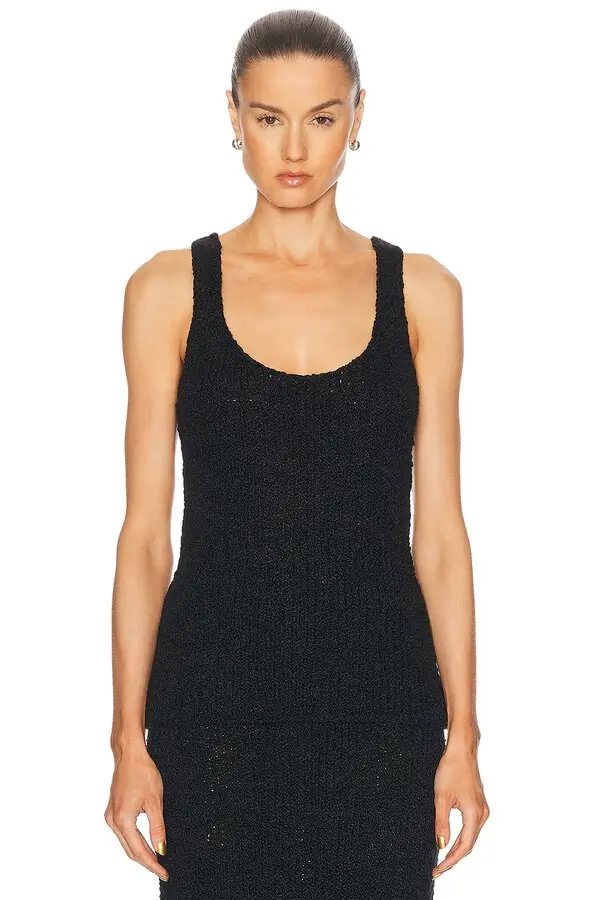 Gabriela Hearst Flynn Tank - Black