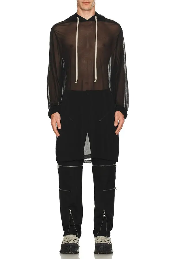 Rick Owens Mesh Hoodie