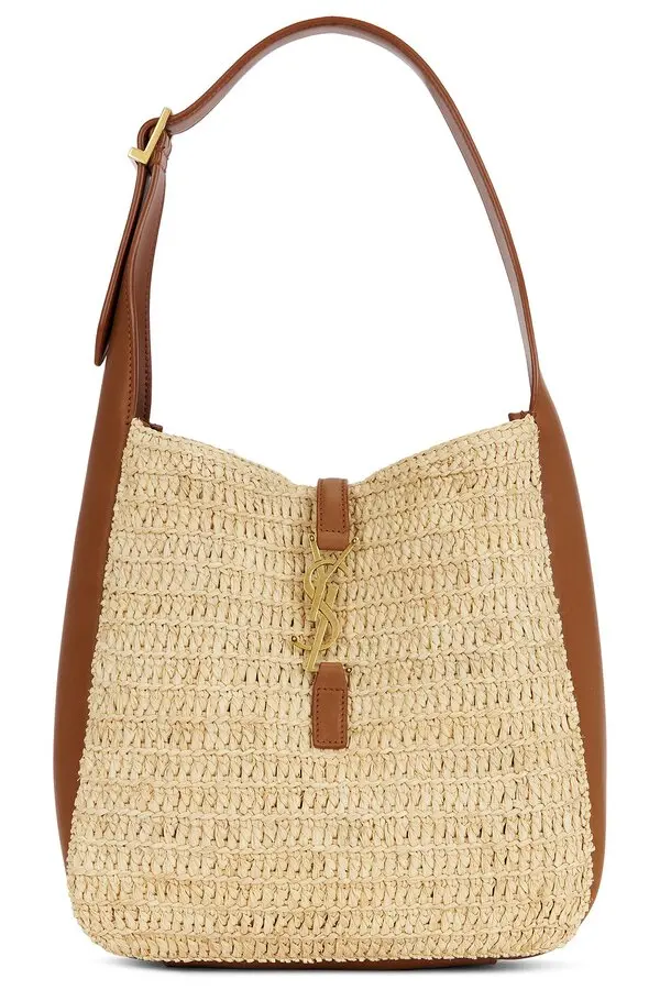 Saint Laurent - Small Le 5 A 7 Supple Hobo Bag