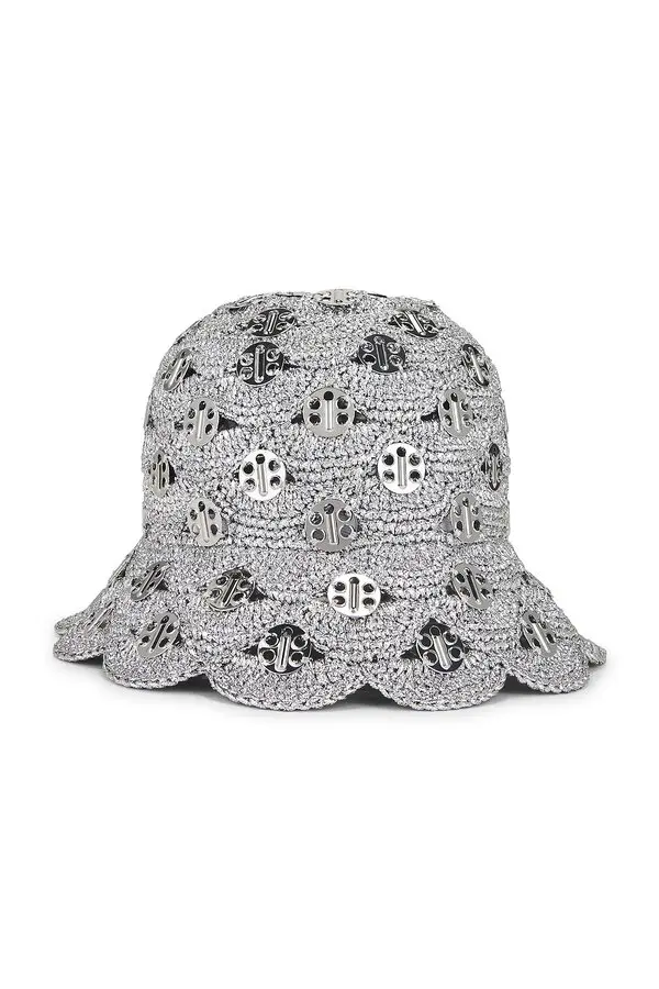 Rabanne Bucket Hat - Silver