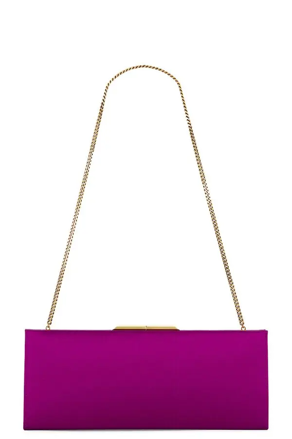 Saint Laurent Small Midnight Pochette - Purple