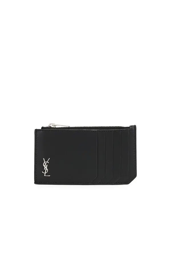 Saint Laurent Credit Card Holder - Black