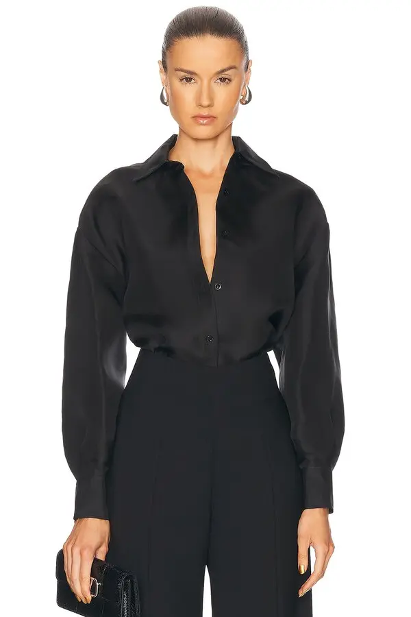 Carolina Herrera Oversized Button Down Top