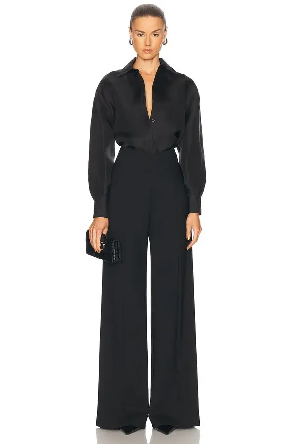 Carolina Herrera Oversized Button Down Top