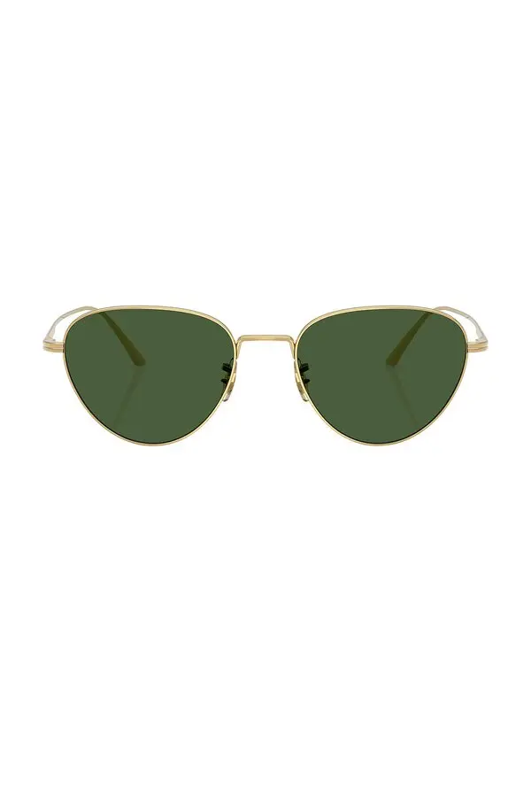 Oliver Spencer X Khaite 1991c Sunglasses - Gold