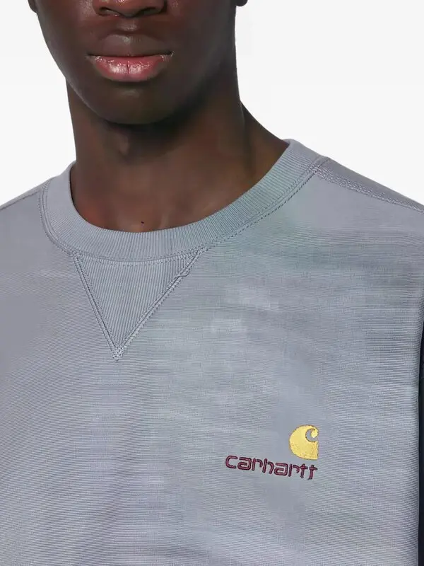 Carhartt Work In Progress Sweatshirt With Embroidered Logo