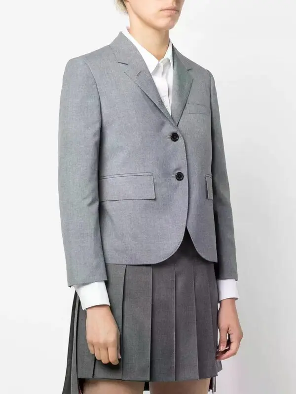 Thom Browne Shrunken-fit Cropped Blazer