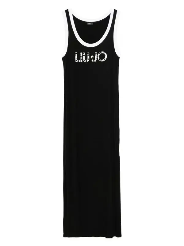 Liu Jo Logo Maxi Dress