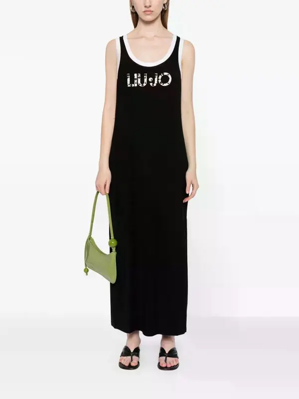 Liu Jo Logo Maxi Dress