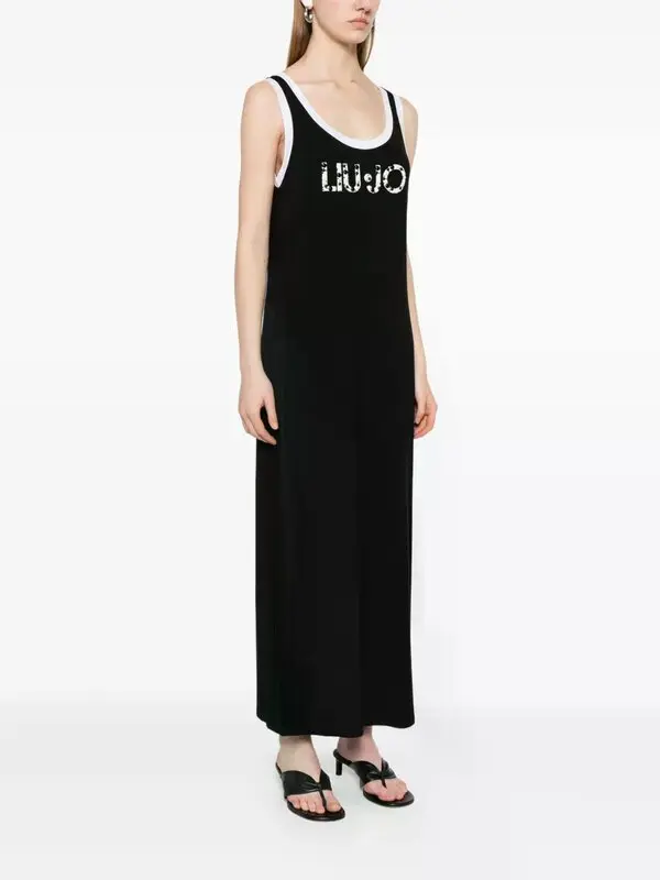 Liu Jo Logo Maxi Dress