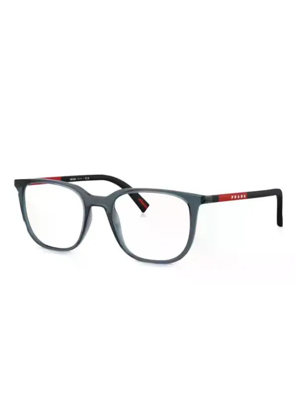 Prada Square Frame Eyeglasses - Grey
