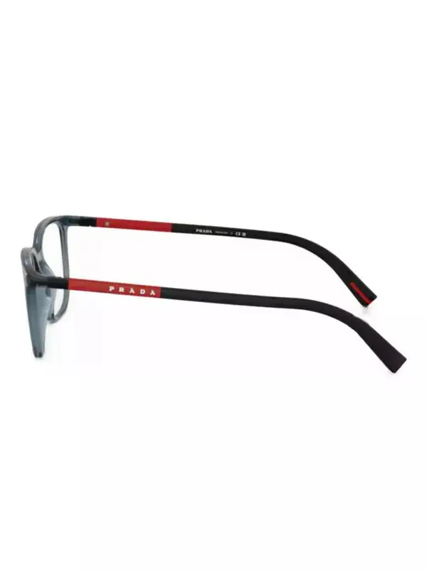 Prada Square Frame Eyeglasses - Grey