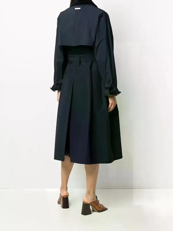 Prada Single-breasted Belted Trench Coat
